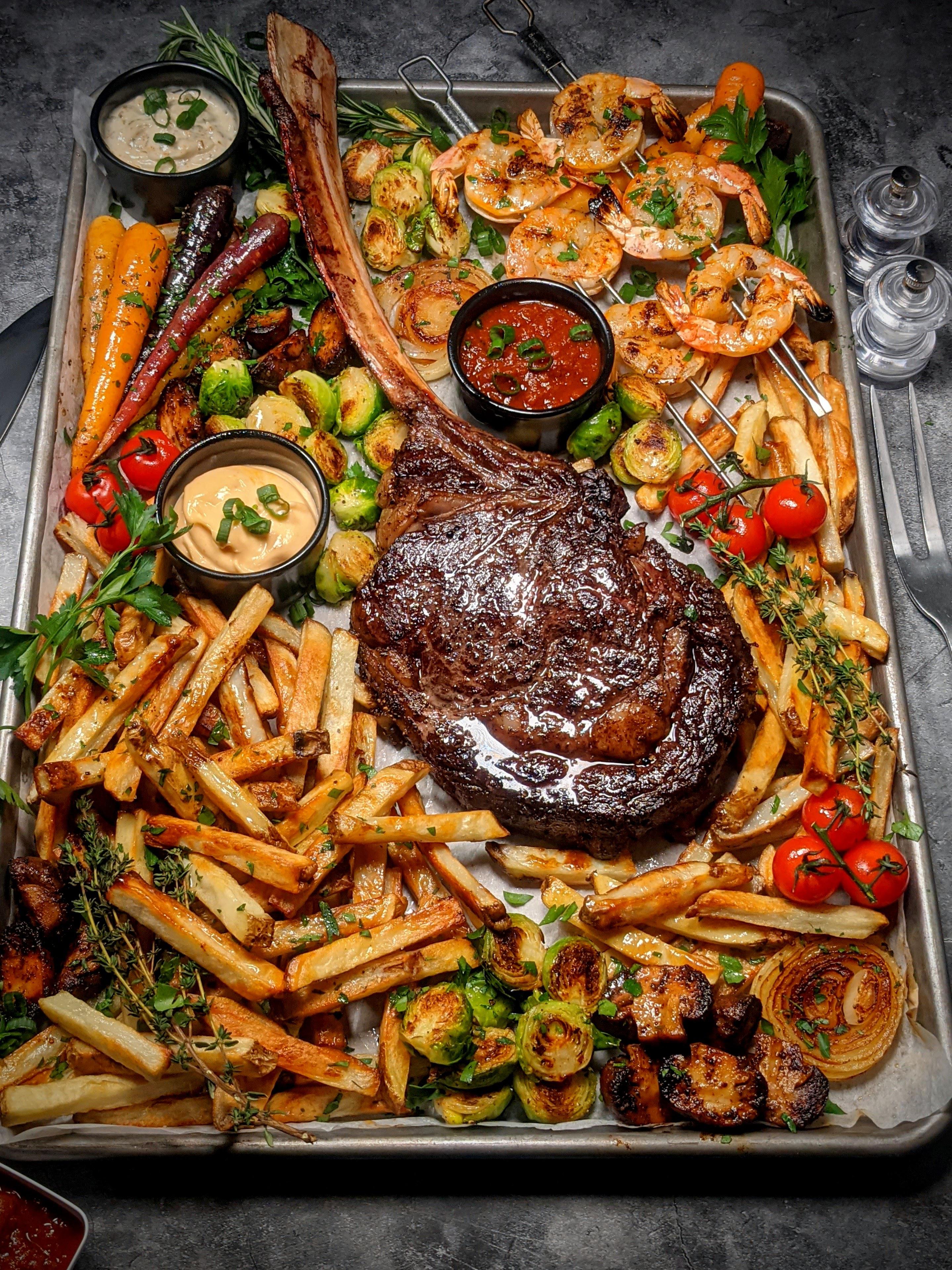 Westholme Wagyu Tomahawk Ribeye | Scrolller