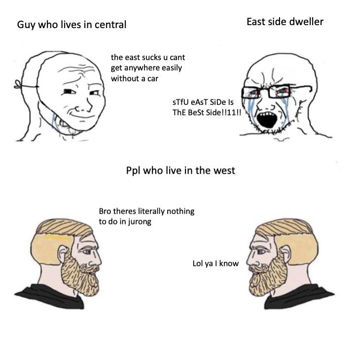 westies are the true chads of singapore | Scrolller