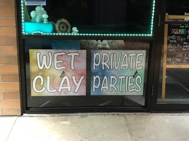 Wet private clay parties | Scrolller