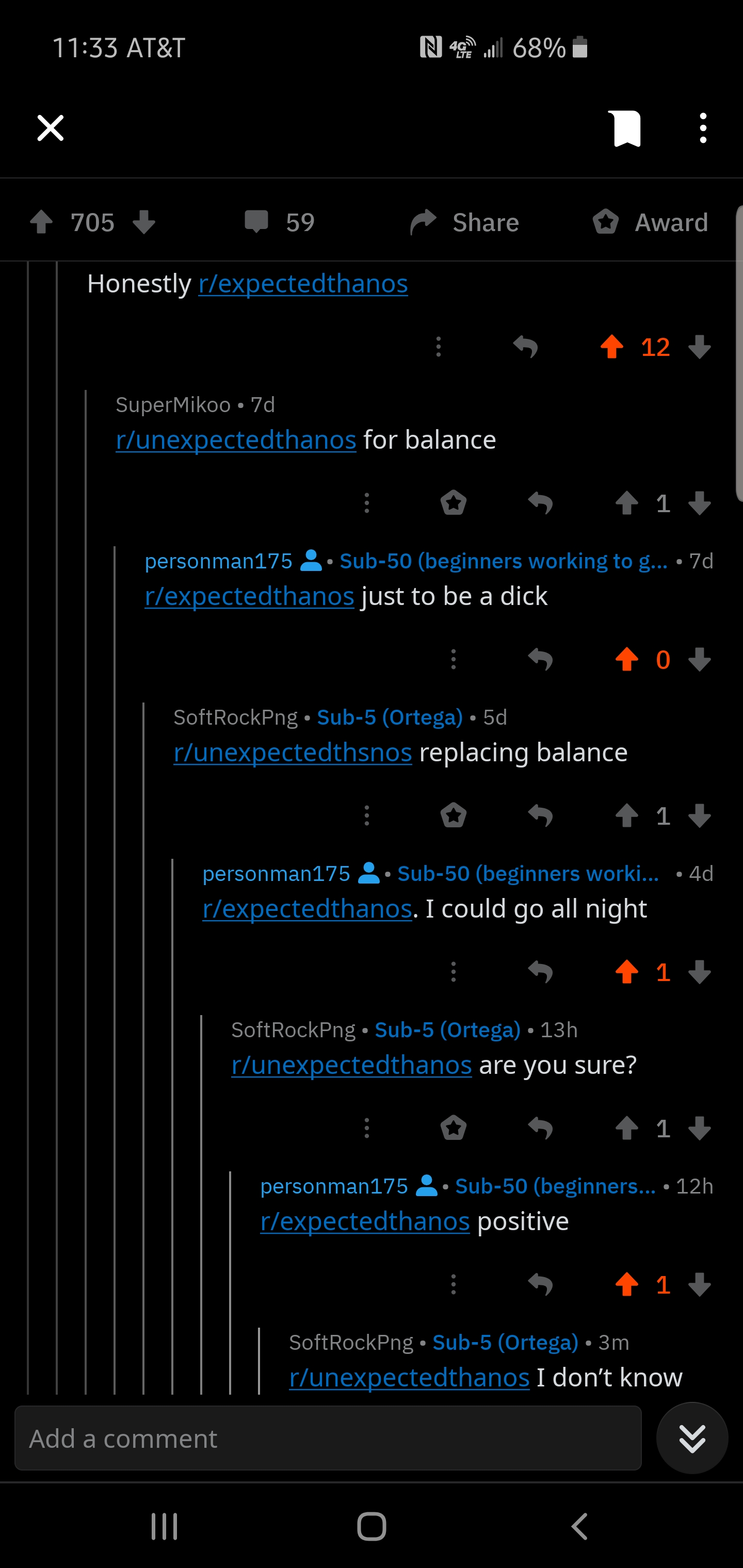 What a thread boys | Scrolller