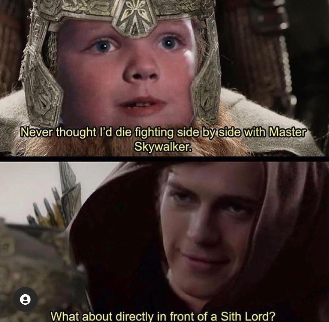 What about side by side with sith lord | Scrolller