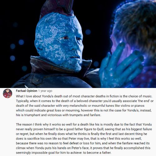 What Are Your Thoughts On Yondu's Death? | Scrolller