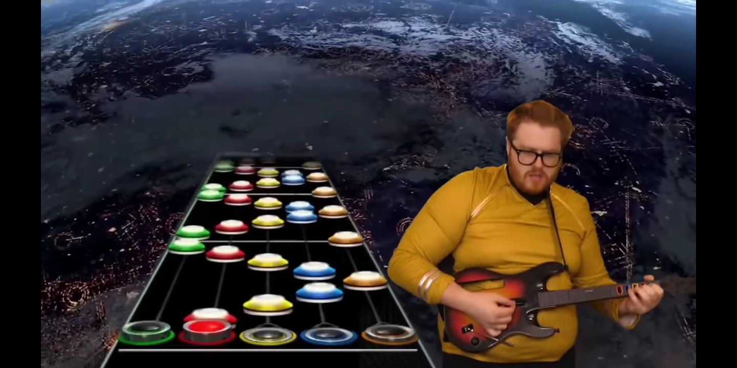 What chart is Wubby playing in the Star Trek intro video? | Scrolller