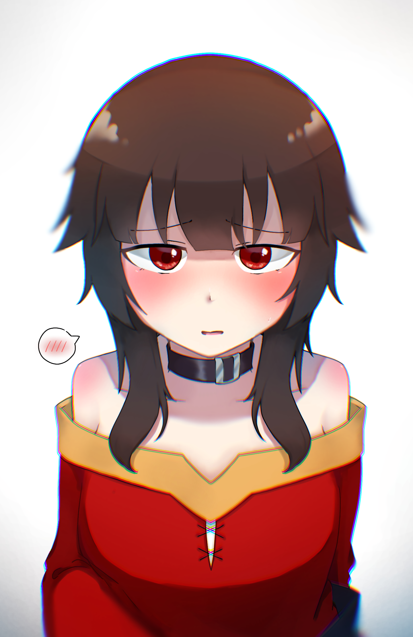 What could cause such a blushy Megu? | Scrolller