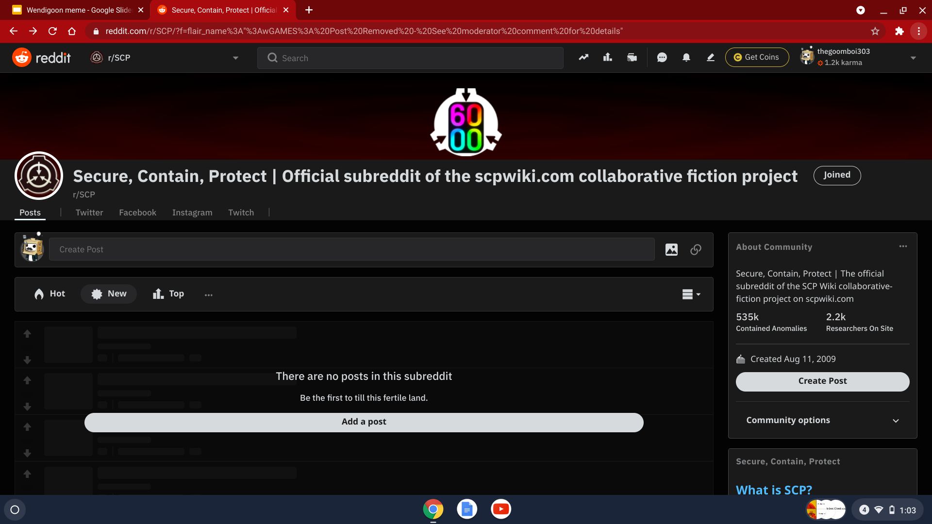 What happened to the subreddit? | Scrolller