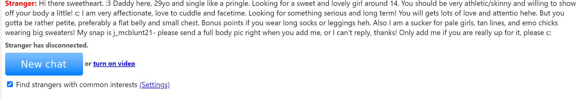 What has Omegle come to-? | Scrolller