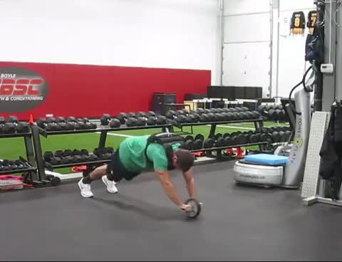 What is a good ab wheel workout routine so I could build up to this? | Scrolller