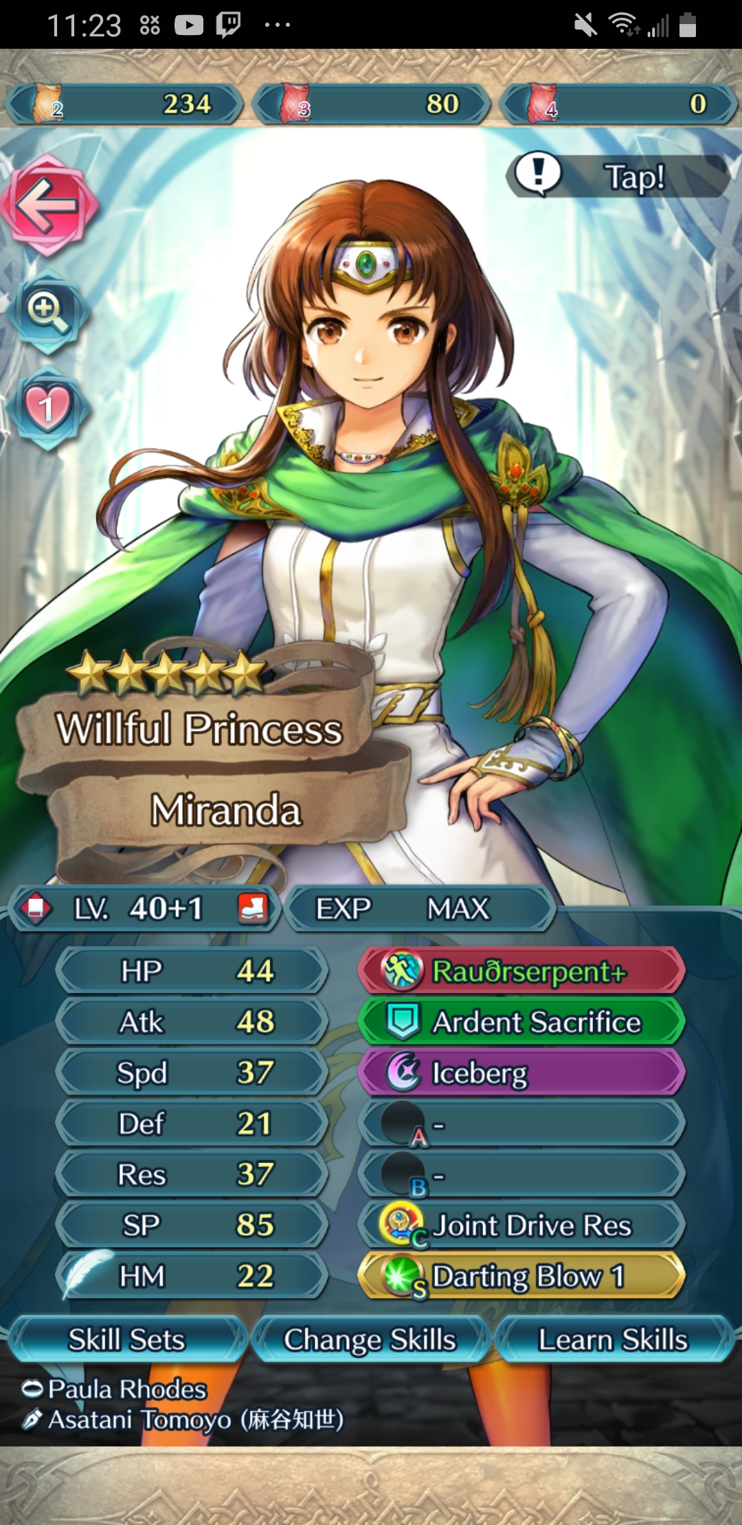 What is a good support build for Miranda? | Scrolller