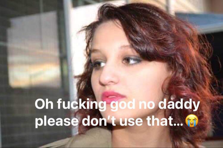 What is daddy grabbing that she is so afraid of boys? | Scrolller