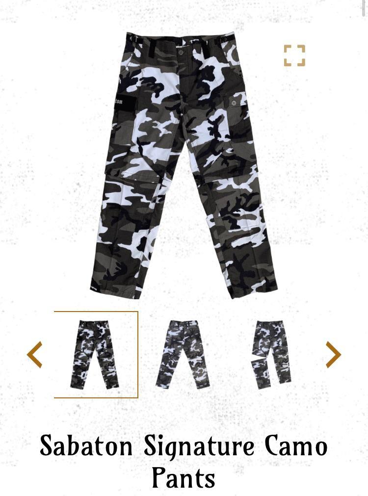 What pattern does Sabaton use? | Scrolller