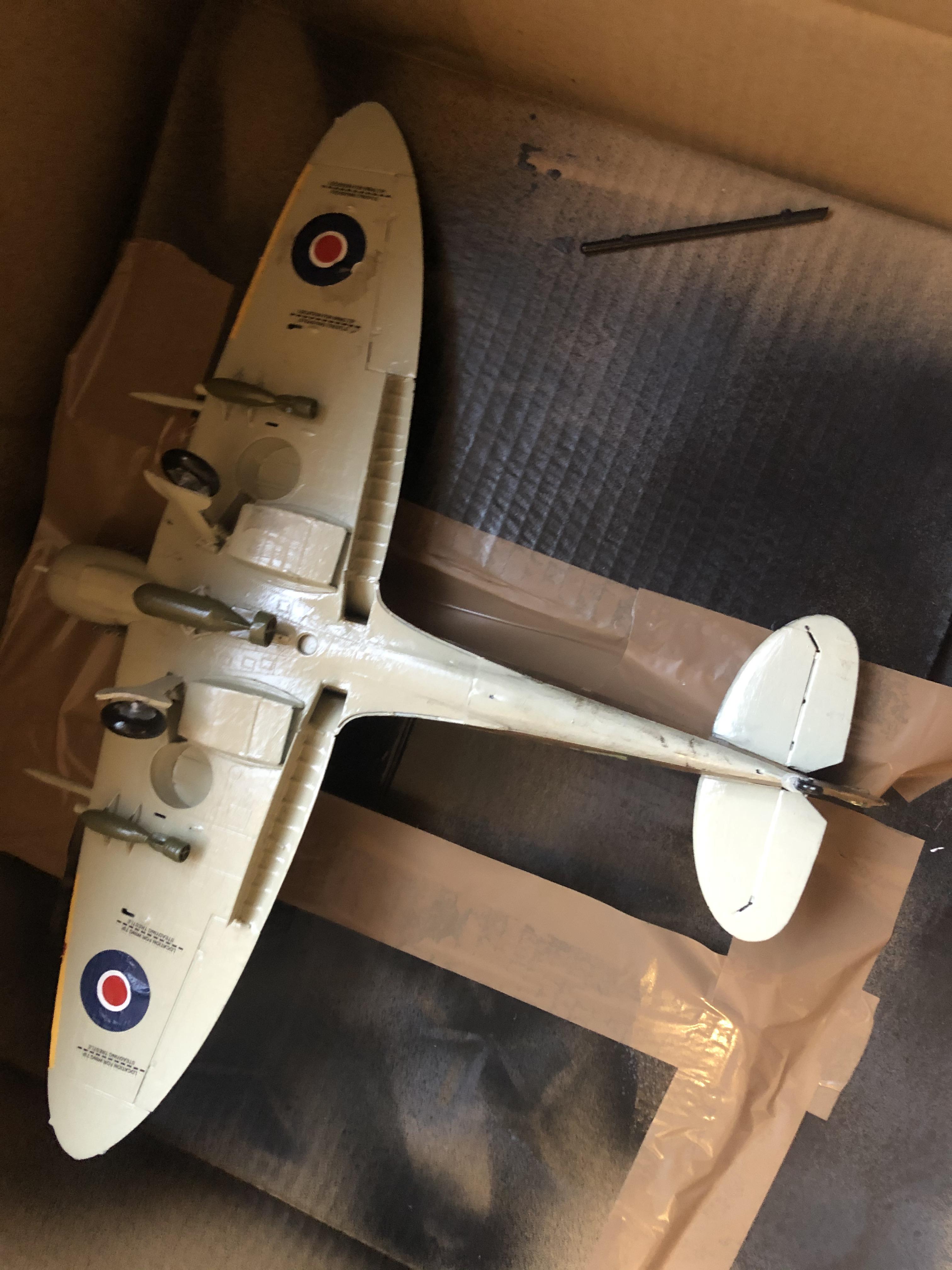 What’s the best color weathering to use on under side of my “sky” spitfire? | Scrolller