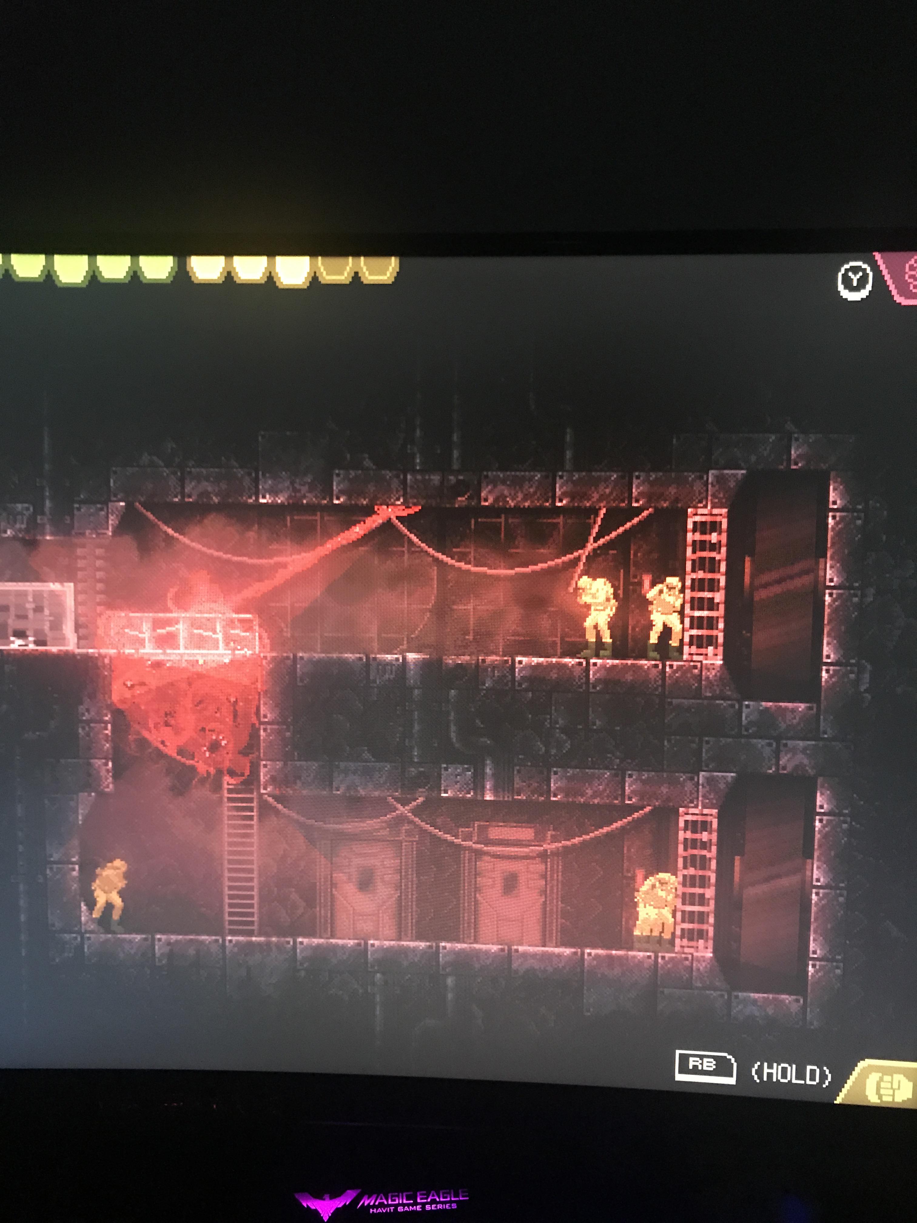 What to do in this conveyor room? I can’t progress onward or go back | Scrolller