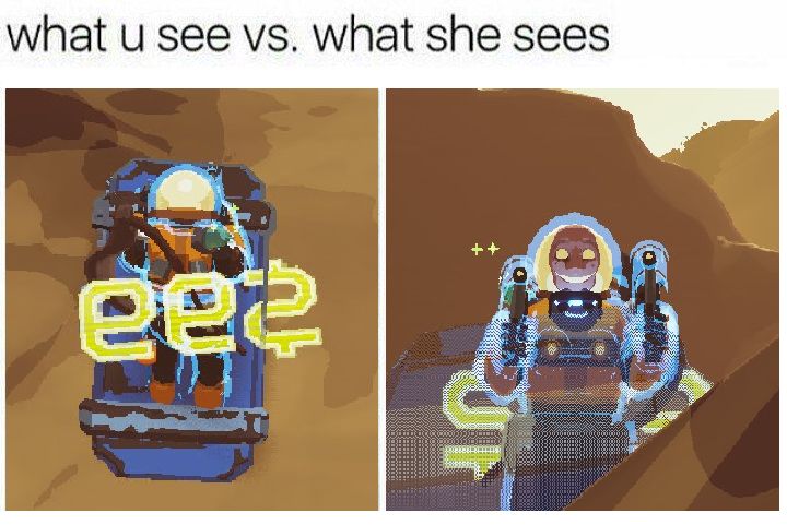 What u see vs. What she sees | Scrolller What u see vs. What she sees | Scrolller