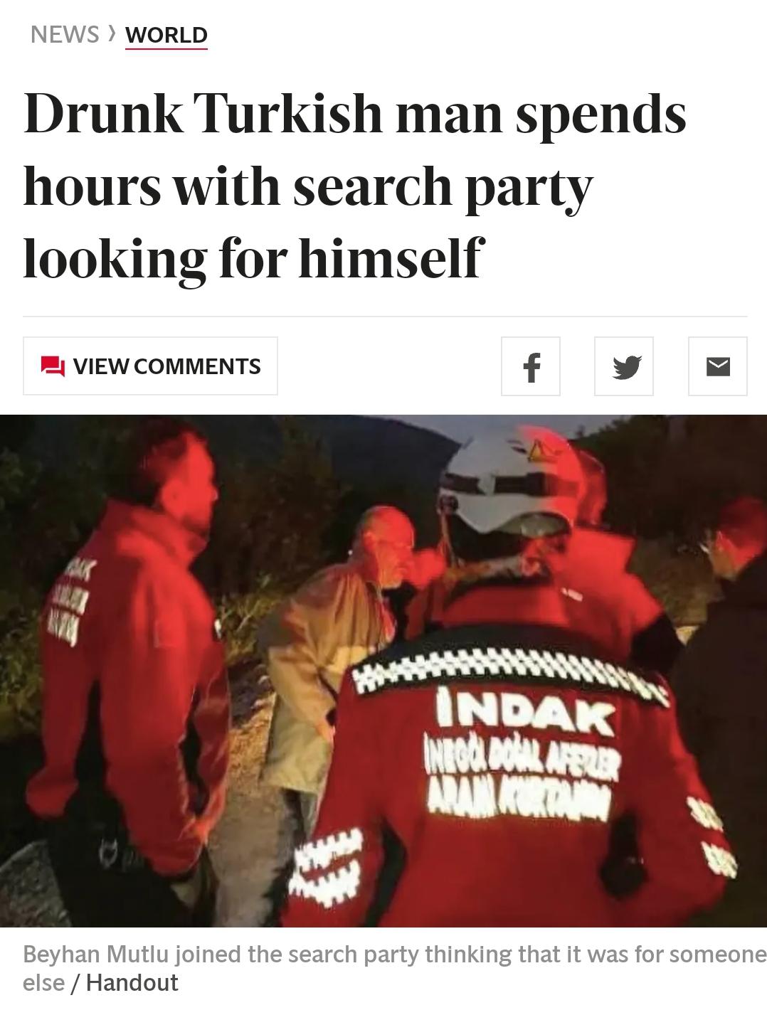 What was he drinking?? | Scrolller