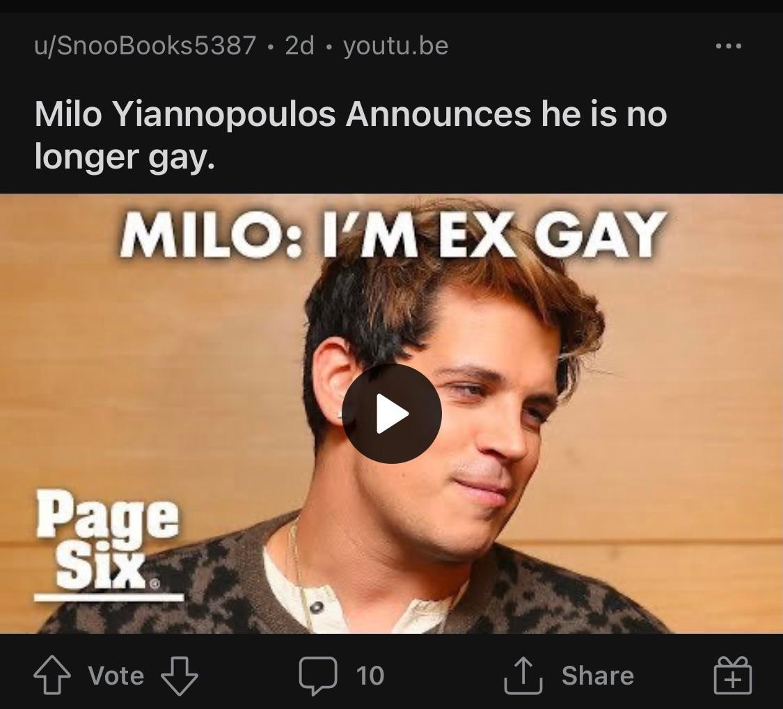 Whatever you say Milo | Scrolller
