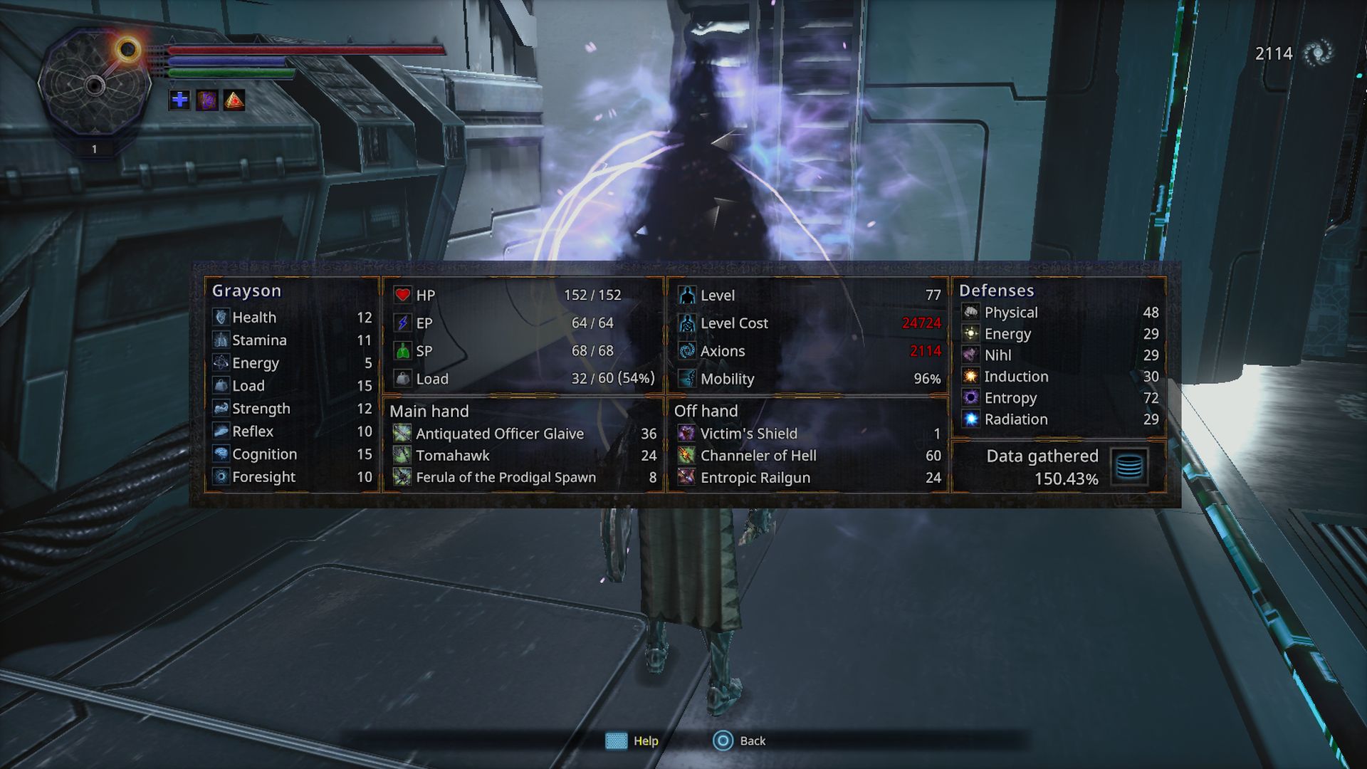 What's the maximum data%? | Scrolller