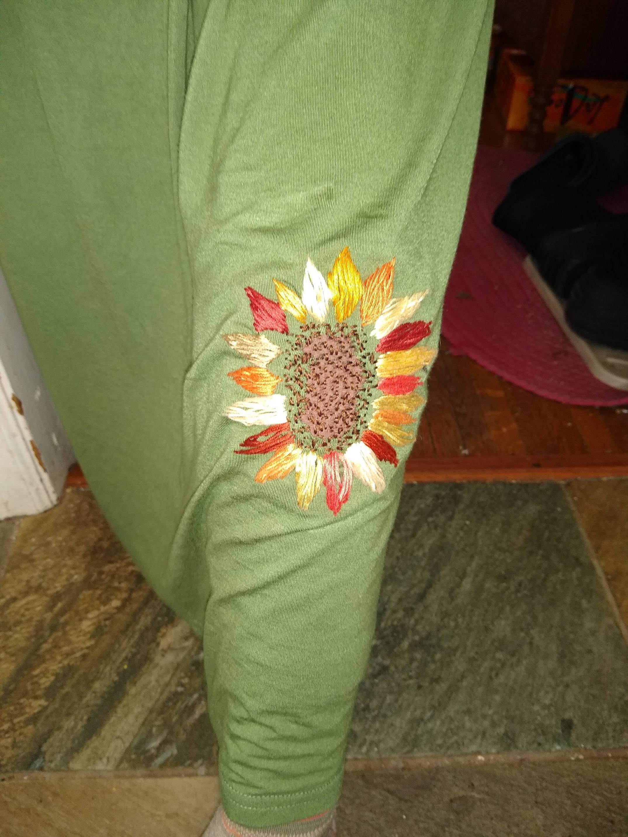 Wheelchair ripped a hole in my dress, tried a visible fix. | Scrolller