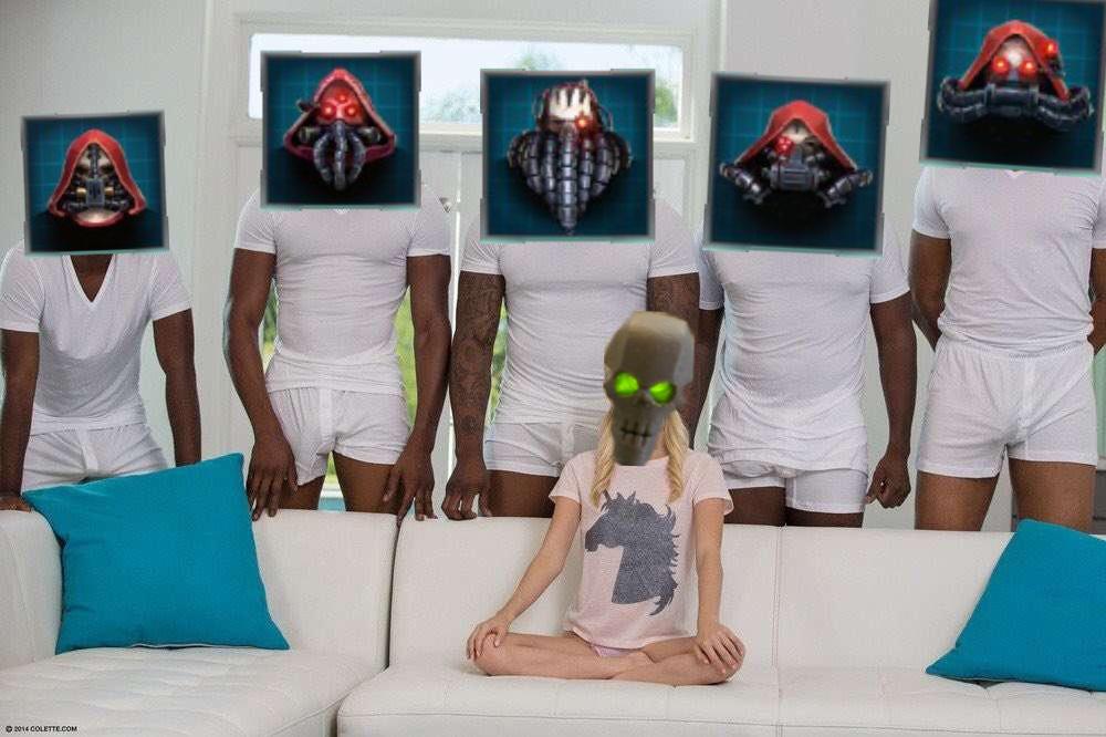 When all of your weapons Machine Spirit are fully charged | Scrolller