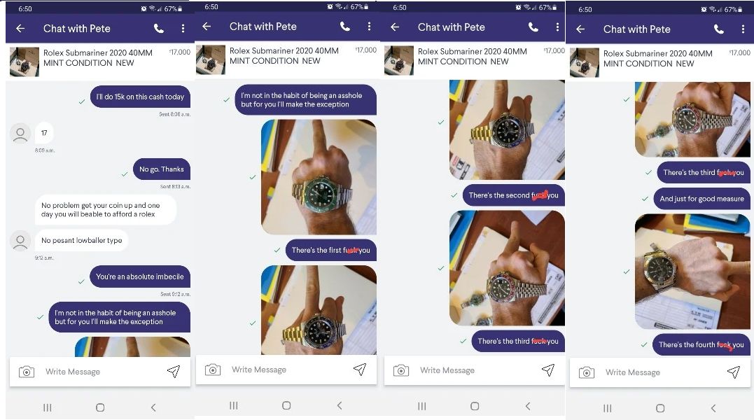 When An Unstoppable Douche Meets An Immovable Asshole | Scrolller