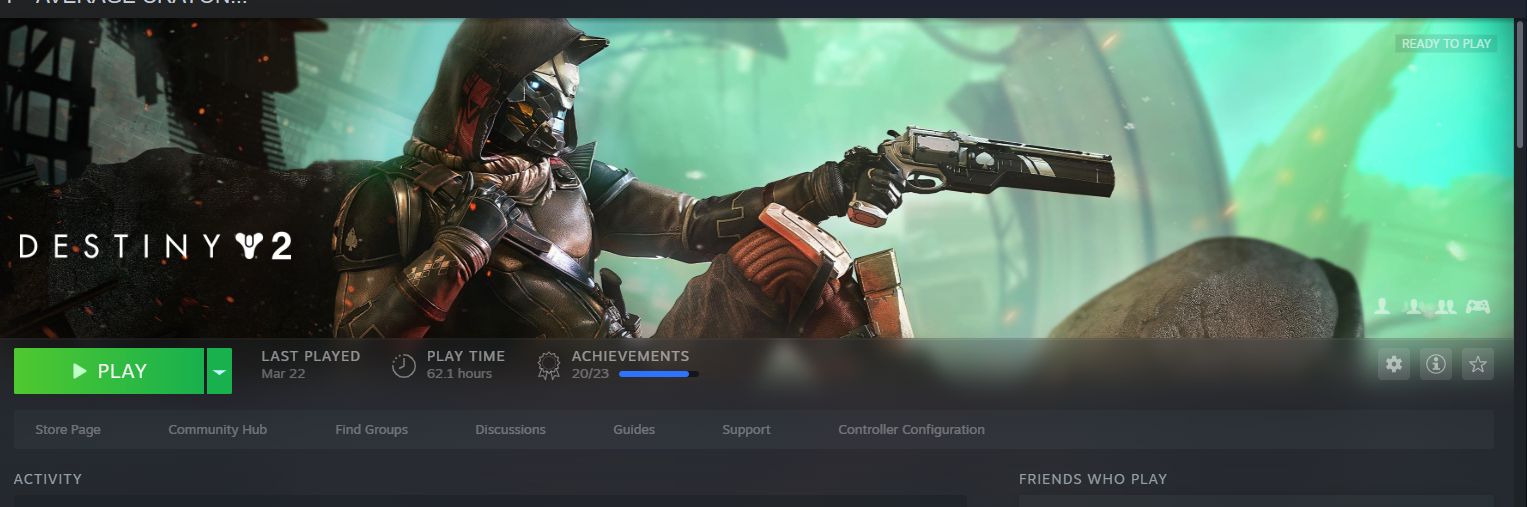 When I realised you could change the cover image for games in your steam library, everything ...
