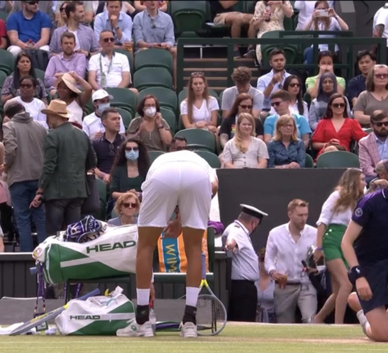 When it comes to brieflines, Matteo Berrettini never disappoints. | Scrolller