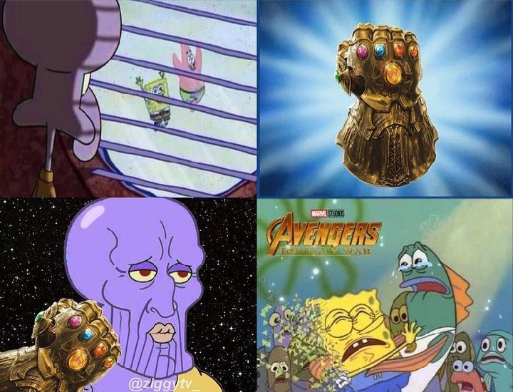 When squidward just gets too annoyed with spongebob | Scrolller