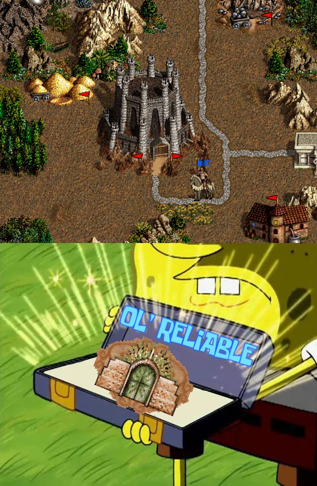 When they attack your empty castle | Scrolller