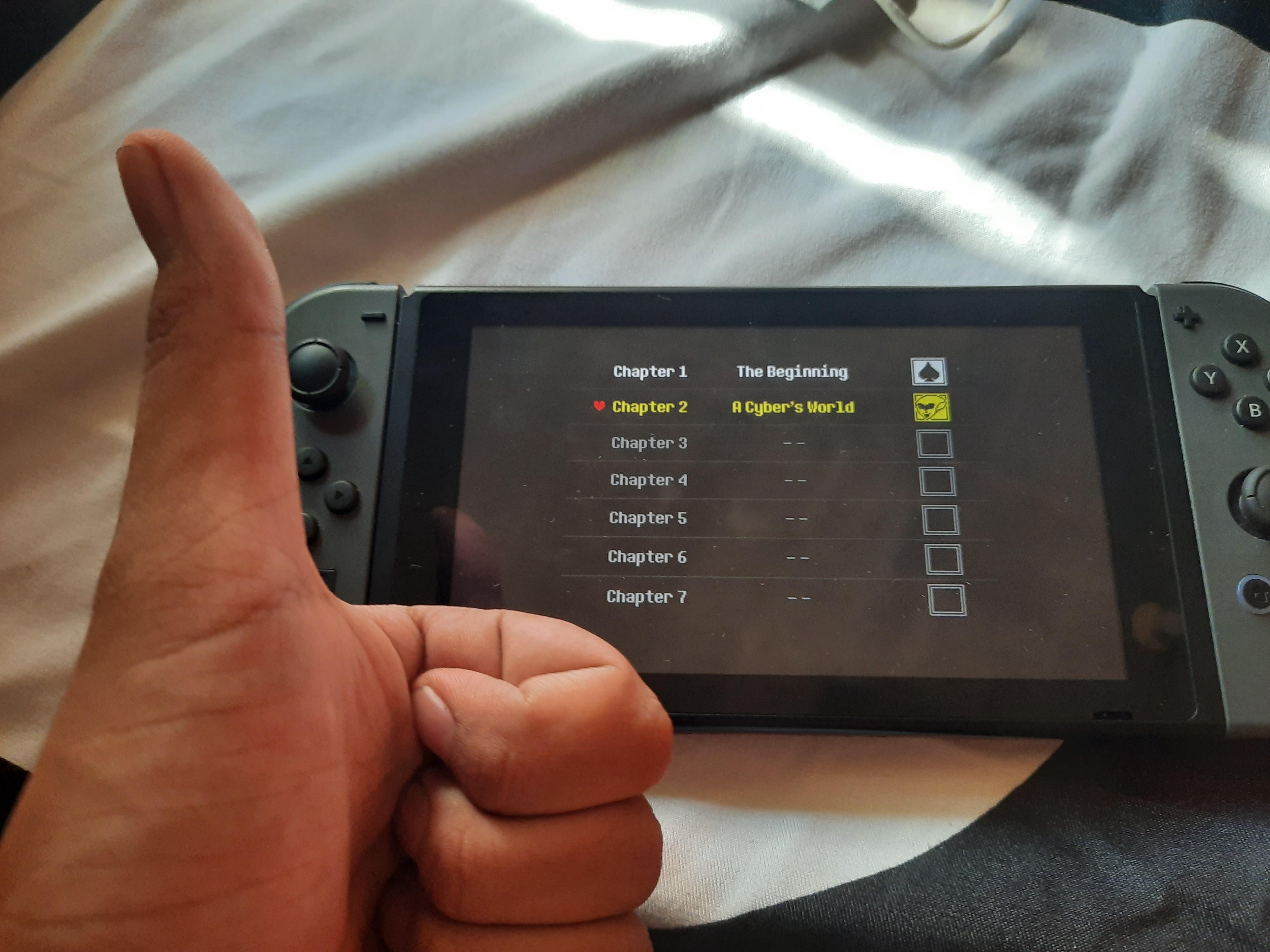 When you finally finish all your school work and get a well deserved playthrough of chapter 2 ...