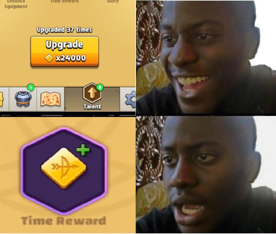 When you finally level up and upgrade your talent | Scrolller