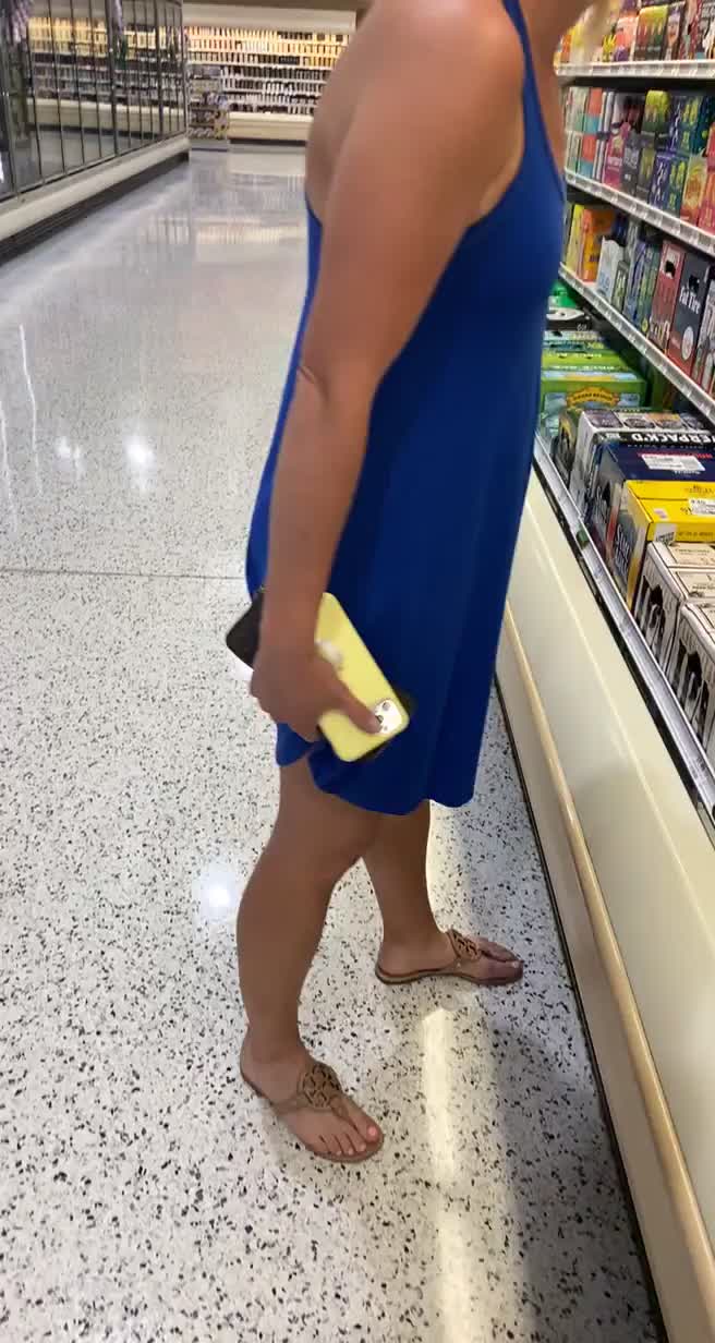 Lost a bet on the beer aisle 😇 | Scrolller