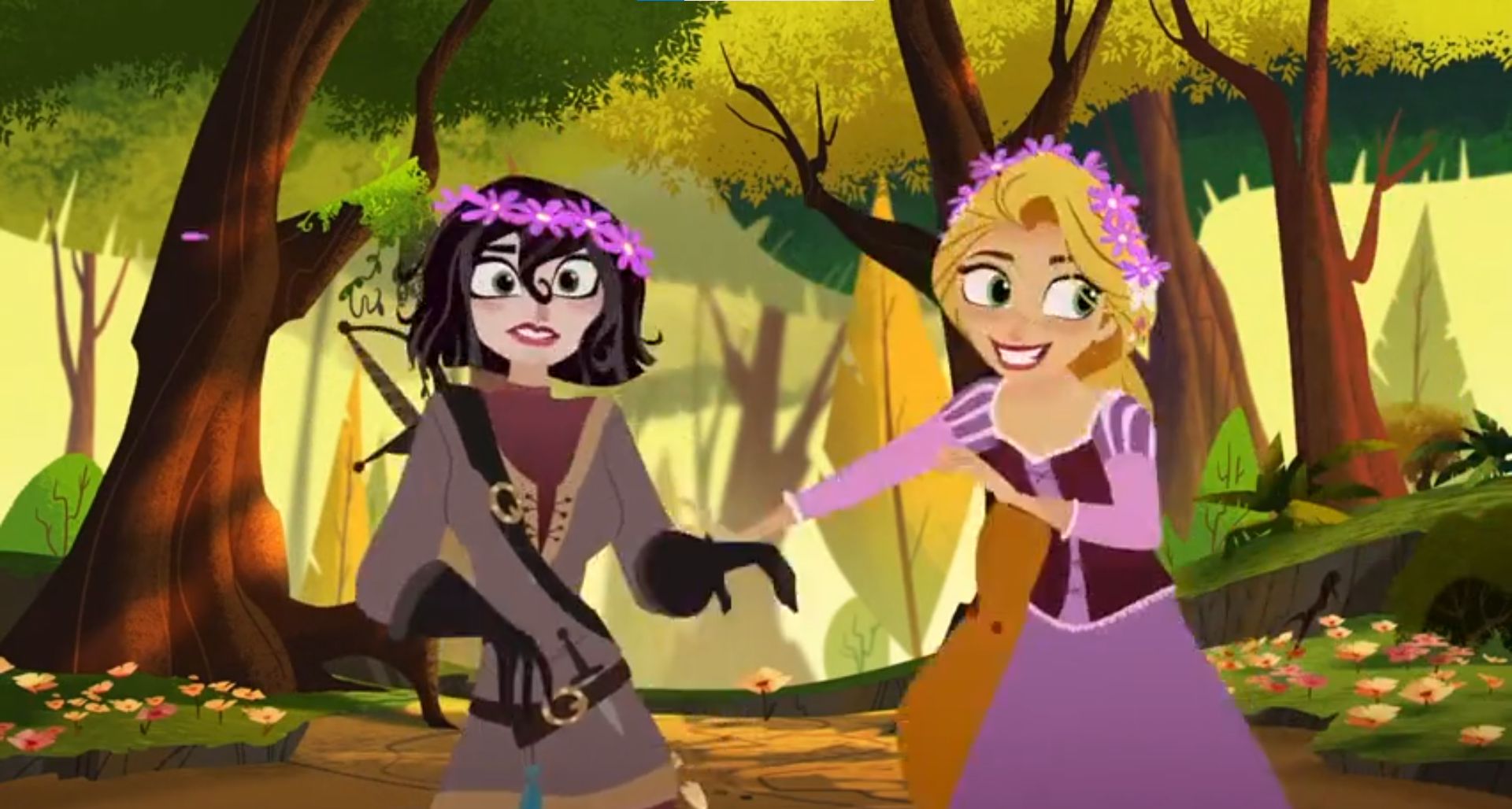 When you put a flower crown on your girlfriend's head [Tangled] | Scrolller