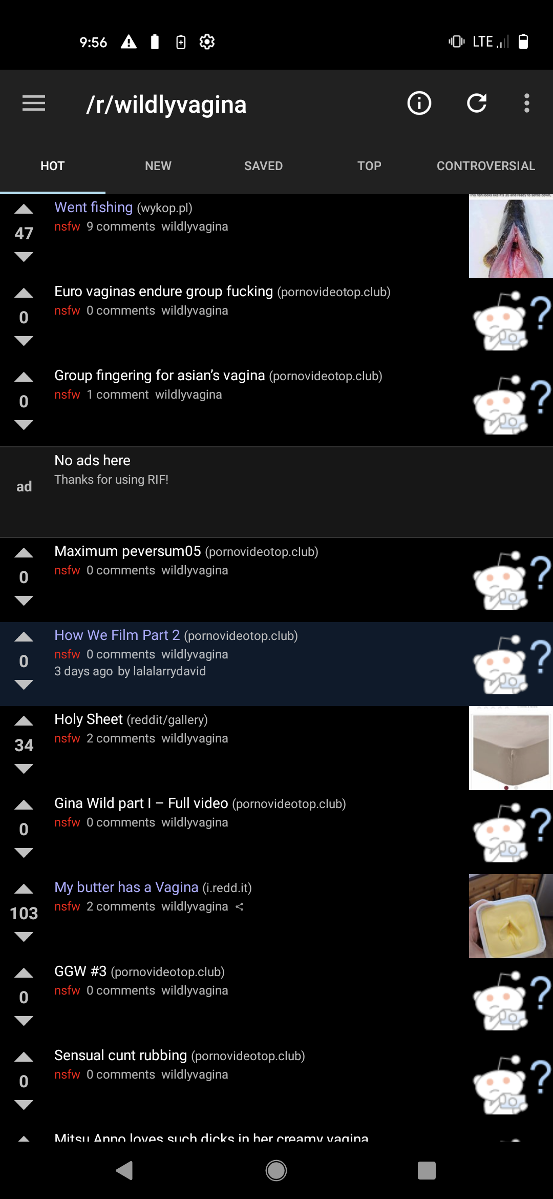 WHERE ARE THE MODS?? Actual porn spam is overrunning the sub. U ok, mods? | Scrolller
