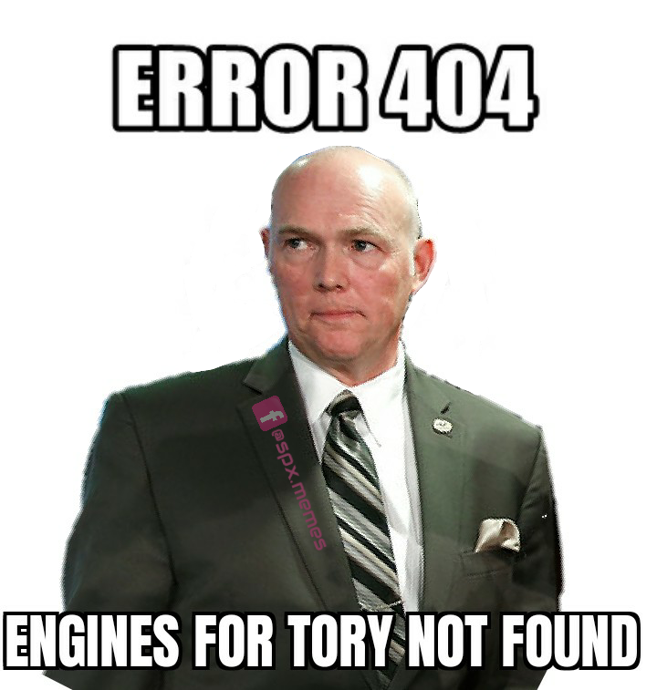 Where are Tory's engines, Jeff? | Scrolller