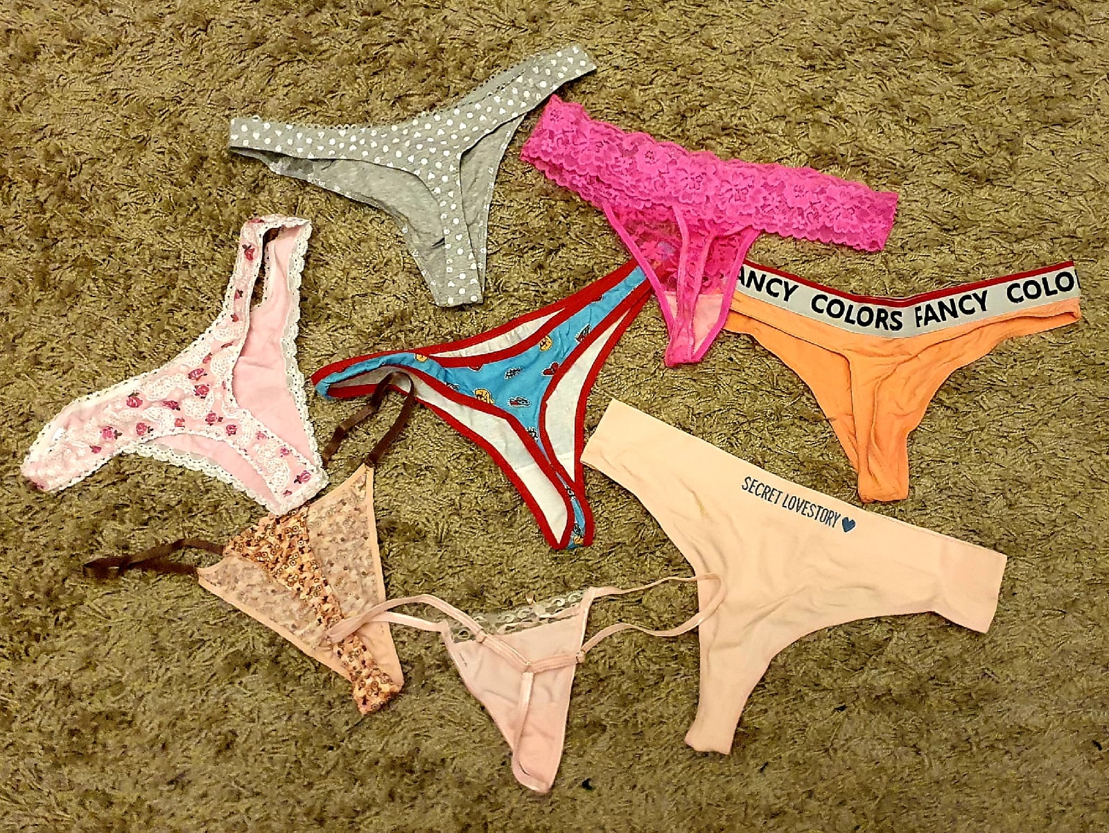 Which Thong Should I Cum On First? | Scrolller