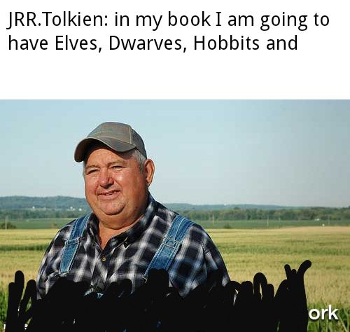 While writing the Hobbit | Scrolller