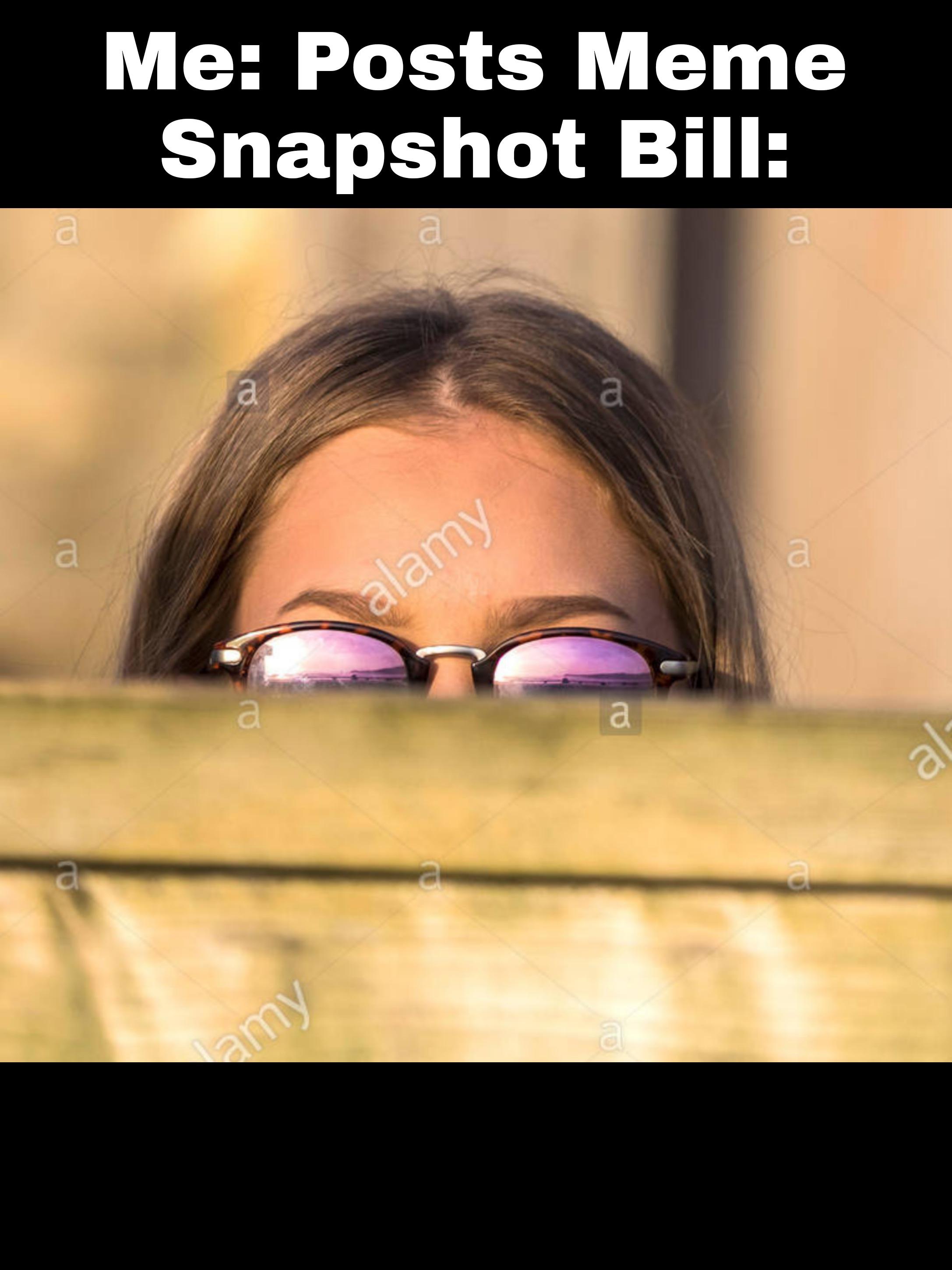 Who tf is snapshot bill | Scrolller