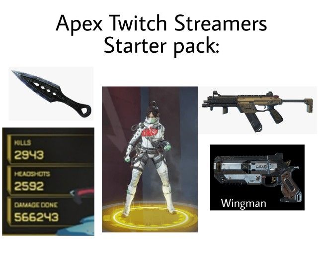 Whole Apex Twitch community in 1 picture | Scrolller