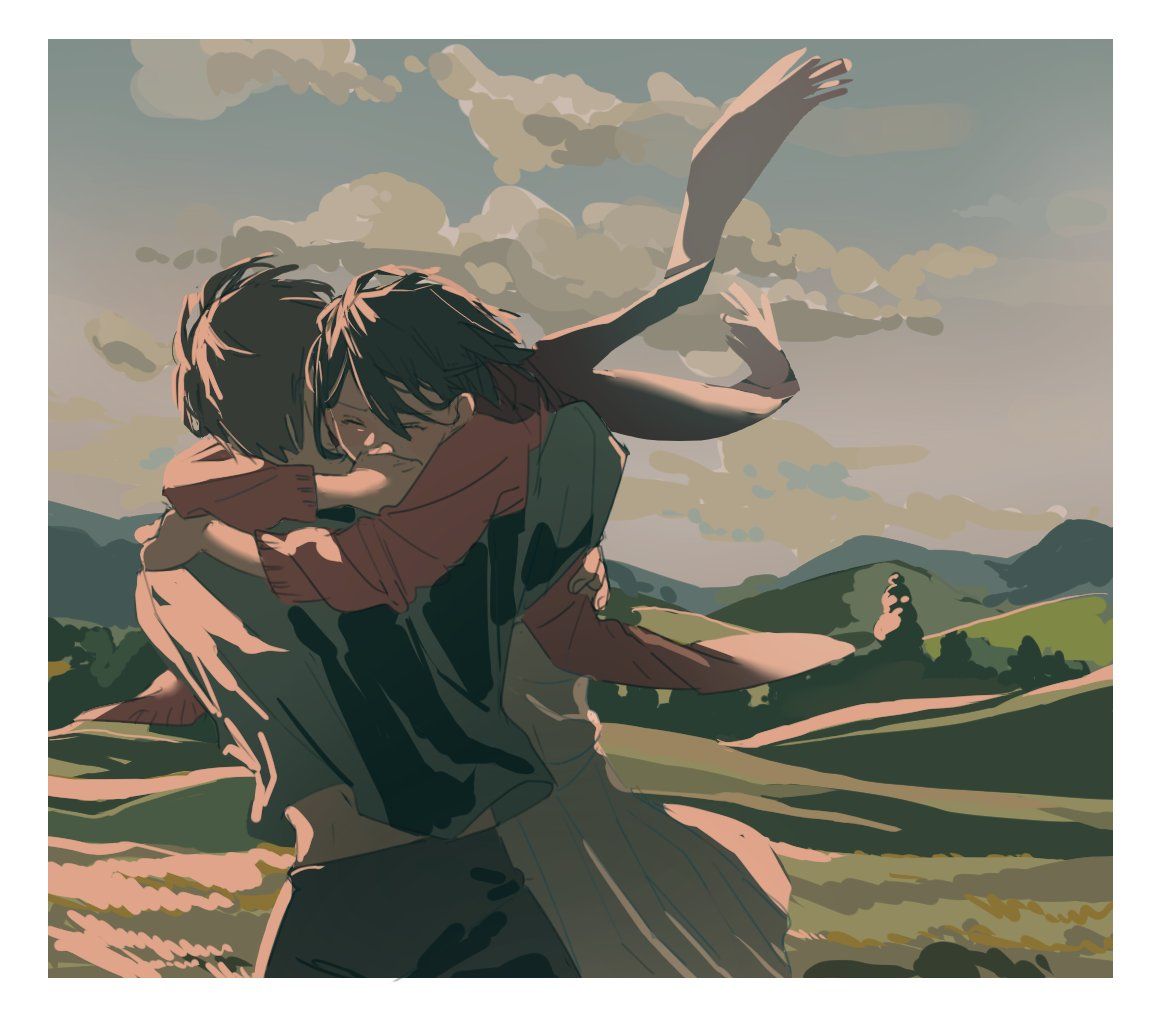 Wholesome Eremika Reunion ~ by osada_aot | Scrolller