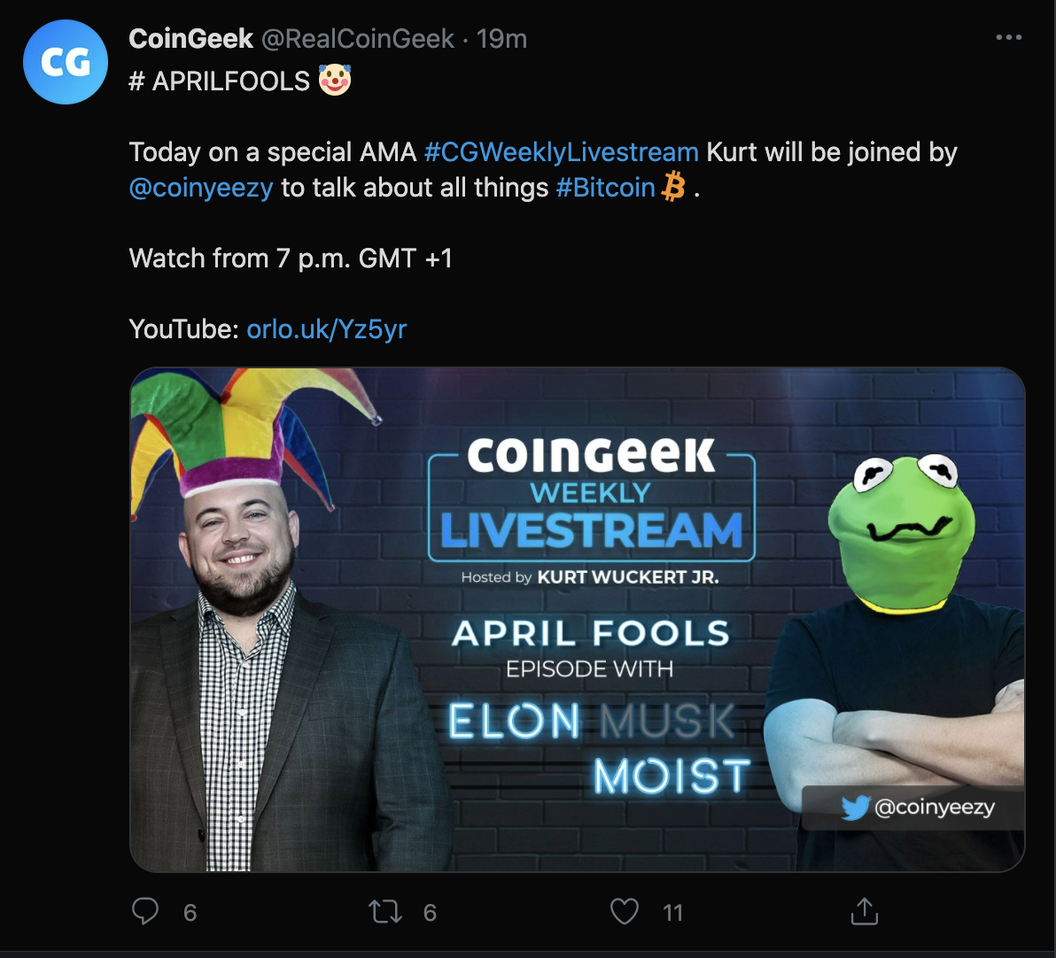 Who's the fool here? | Scrolller