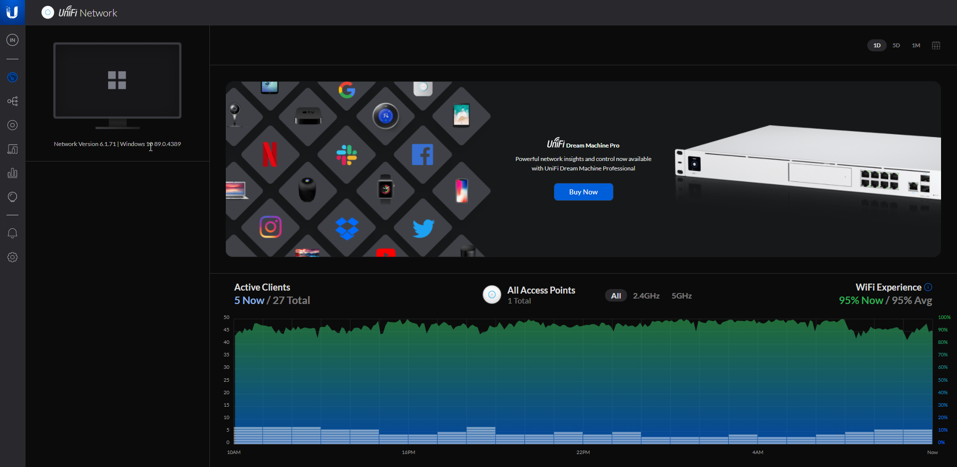 Why ads in my dashboard, Unifi? | Scrolller