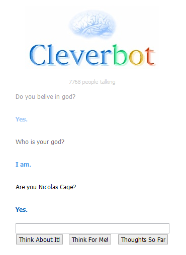 Why Cleverbot is so clever. | Scrolller