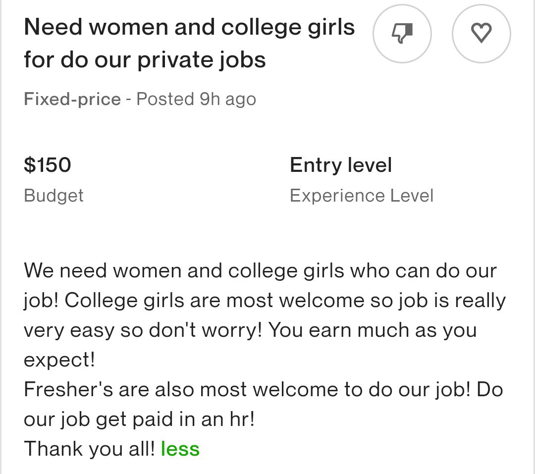 Why girls specifically? | Scrolller