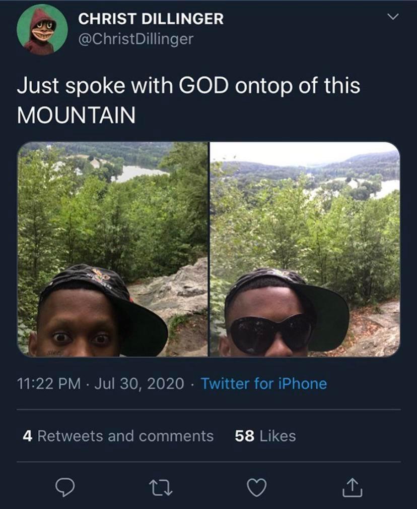 Why is Christ talking to himself? | Scrolller