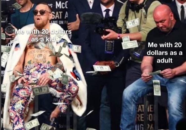 Why is he just starring at the dollar | Scrolller