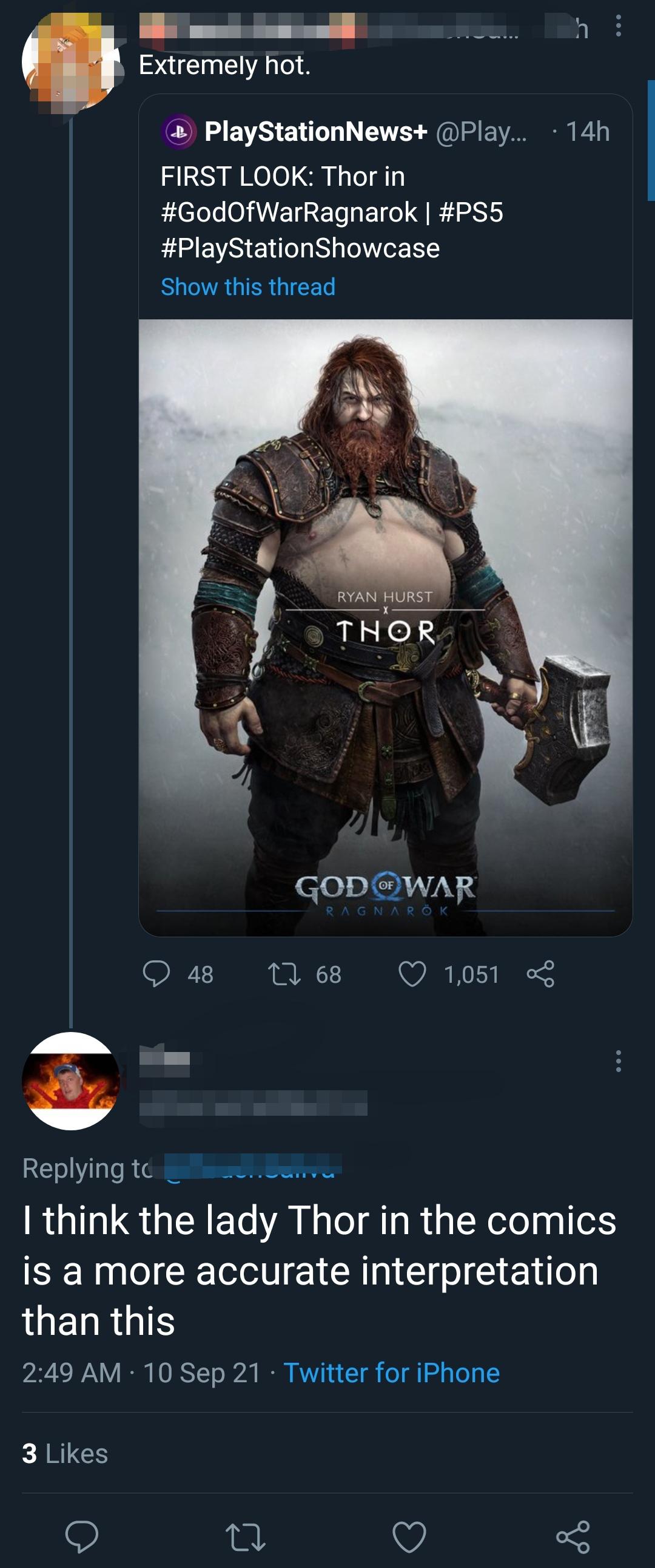 WHY IS THOR NOT SEXY WHY | Scrolller