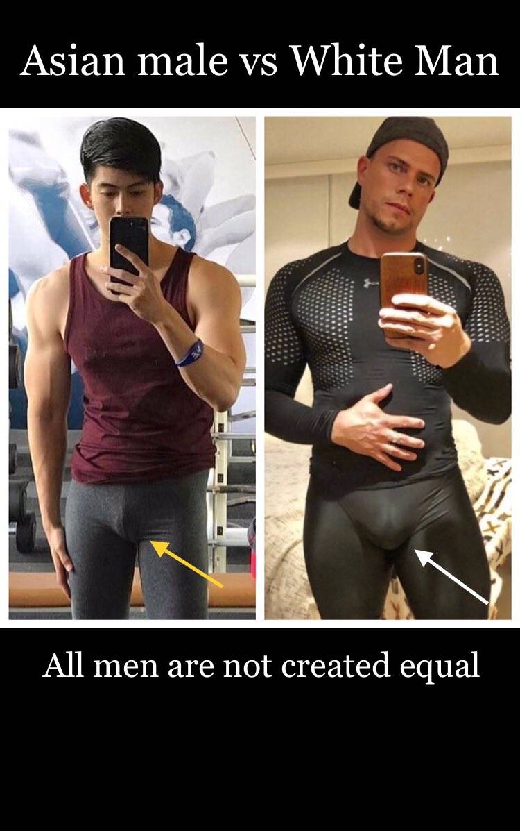 Why white men top and asian men bottom | Scrolller