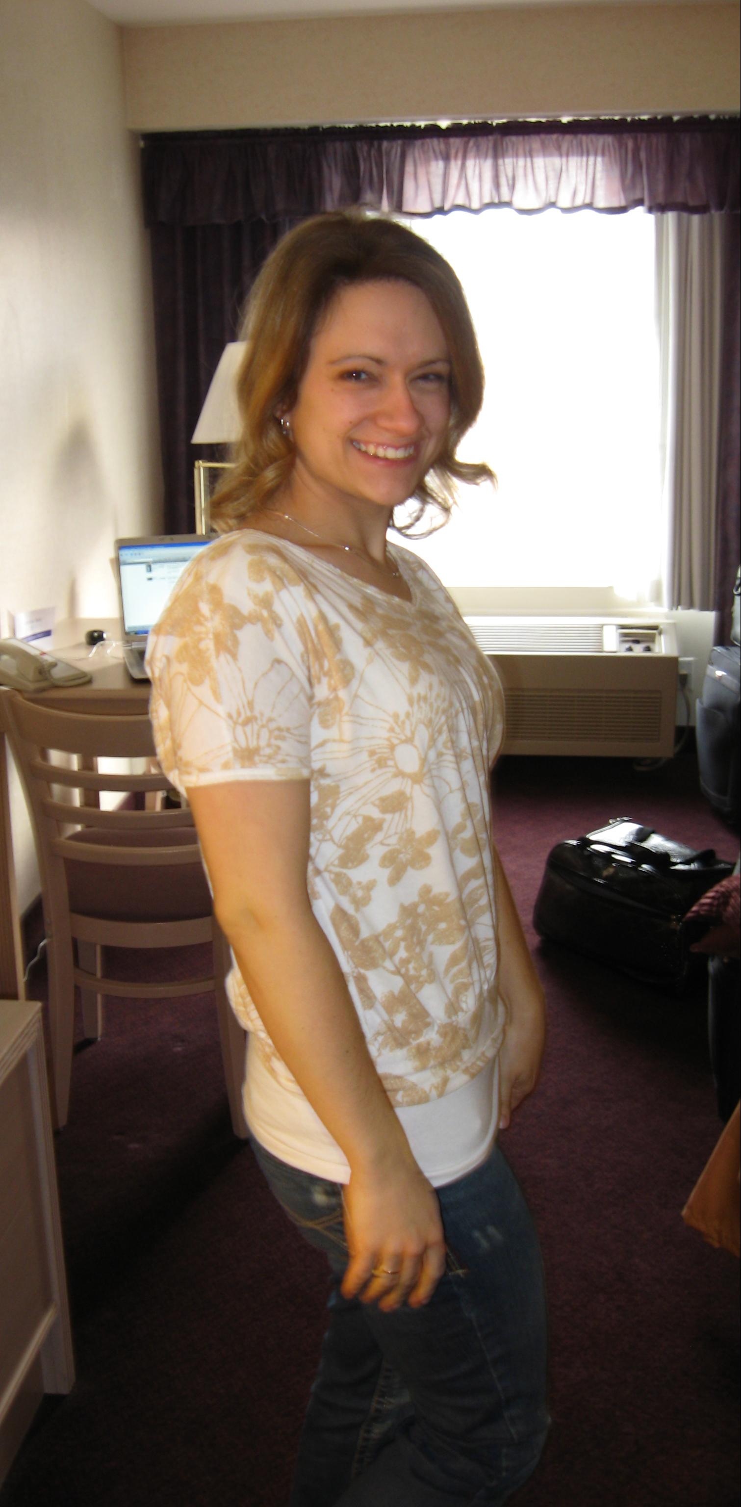 Wife at the hotel before getting her makeup on for the rendezvous | Scrolller