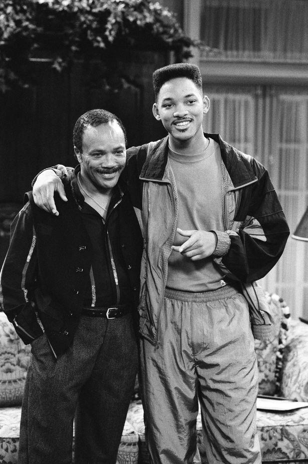 Will Smith with his hero Quincy Jones. Quincy was the composer and creator of The Fresh Prince ...