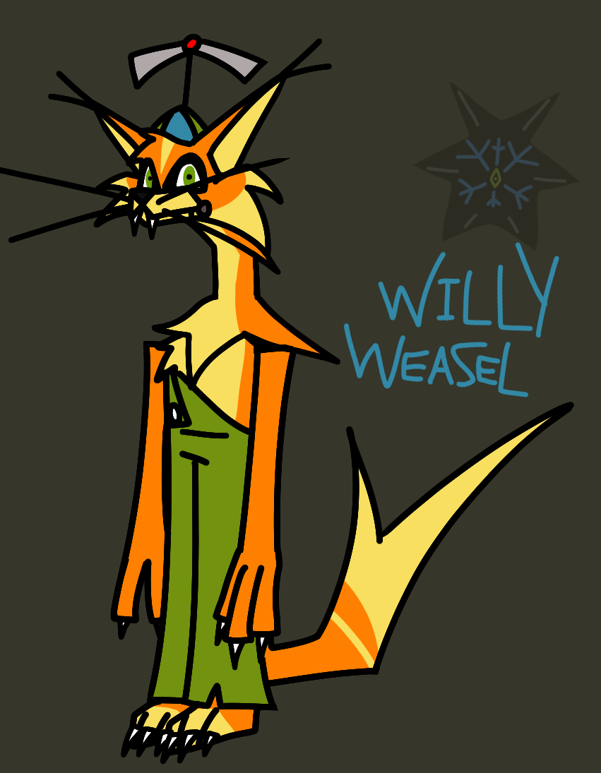 Willy's Wonderland - Willy Weasel Stylized | Scrolller