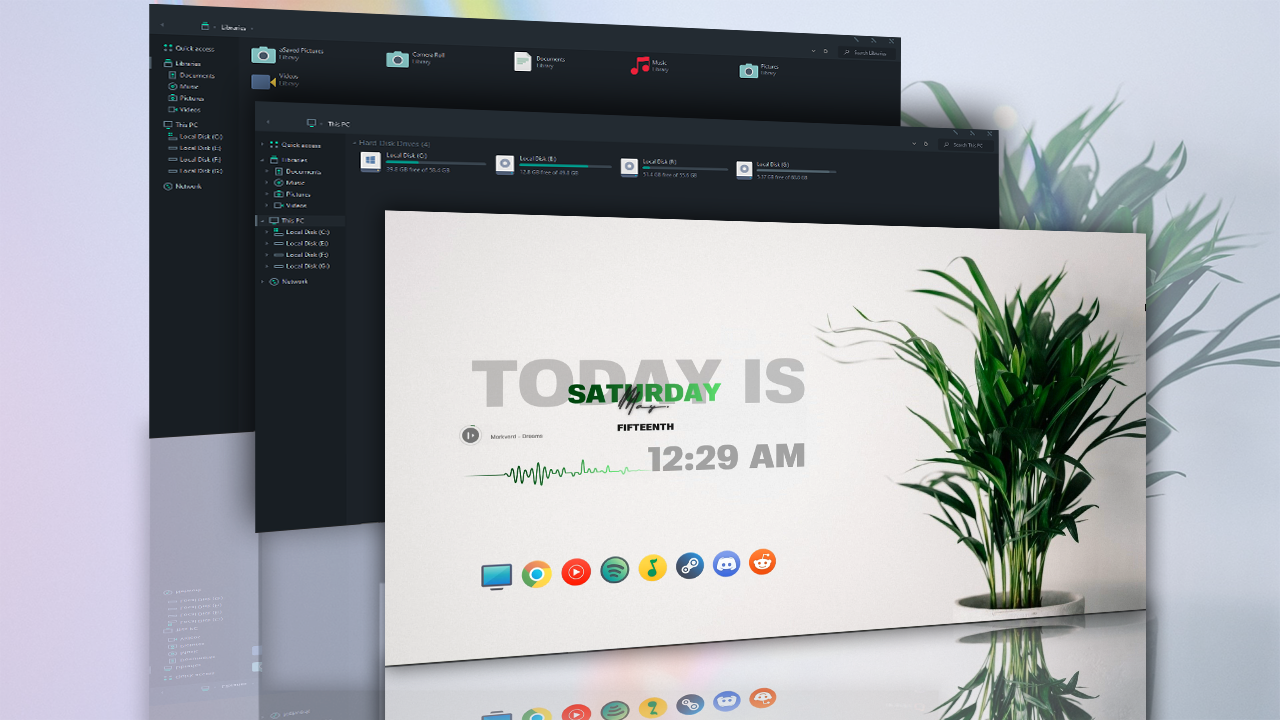 Windows 10 Minimalist Theme | Scrolller